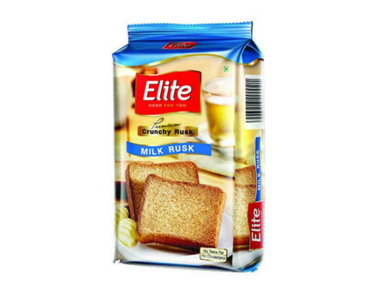 Elite Crunchy Rusk Milk 75gm