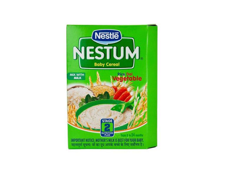 Nestle Nestum Rice Dal Vegetable Stage 2 Baby Cereal 300gms